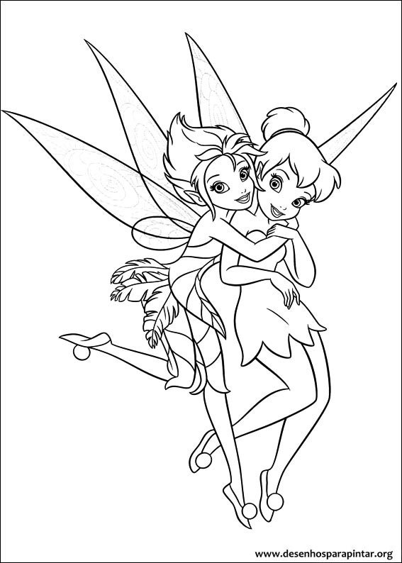 Tinker Bell – O Mistério das Asas desenhos para imprimir, colorir e ...