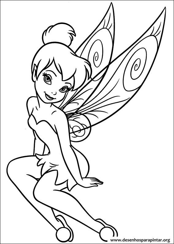 Tinker Bell – O Mistério das Asas desenhos para imprimir, colorir e ...
