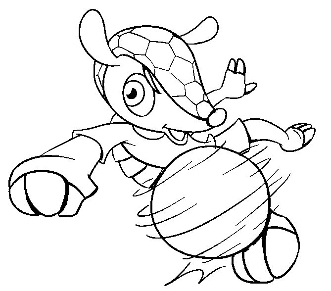 Fuleco o Mascote da Copa do Mundo Brasil 2014 – desenhos para imprimir ...