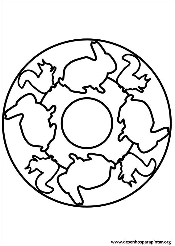 Novas Mandalas para imprimir, colorir e pintar – passatempo para ...