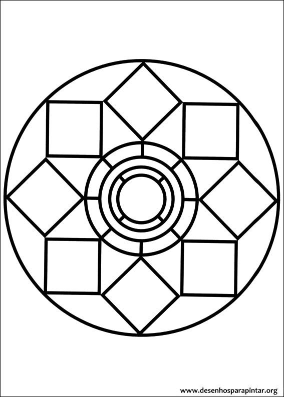 Novas Mandalas para imprimir, colorir e pintar – passatempo para ...