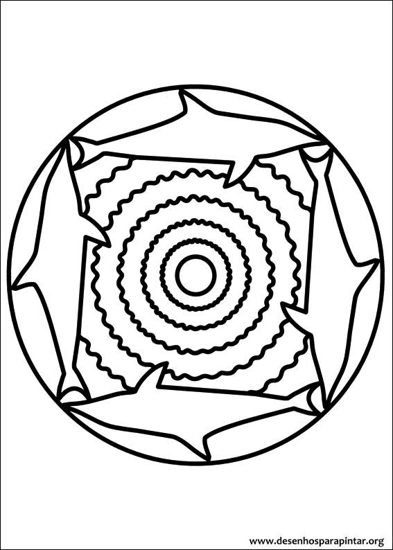 Novas Mandalas para imprimir, colorir e pintar – passatempo para ...