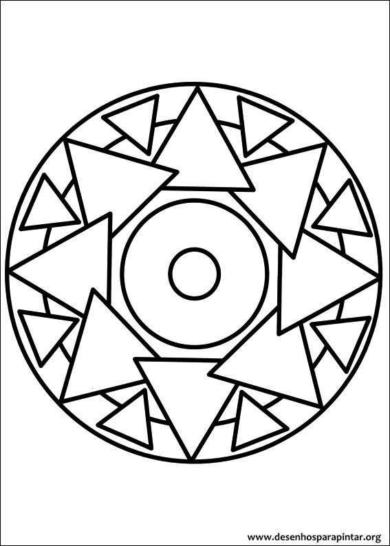 Novas Mandalas para imprimir, colorir e pintar – passatempo para ...