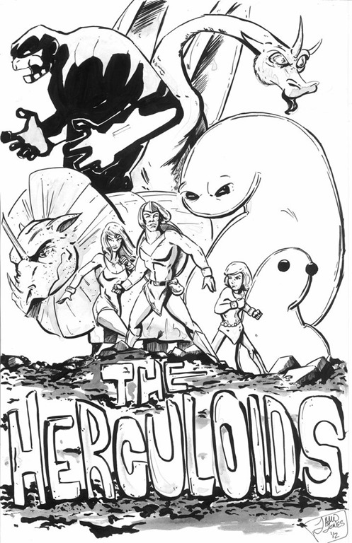 Os Herculóides desenhos para colorir imprimir e pintar de Zandor, Tara ...